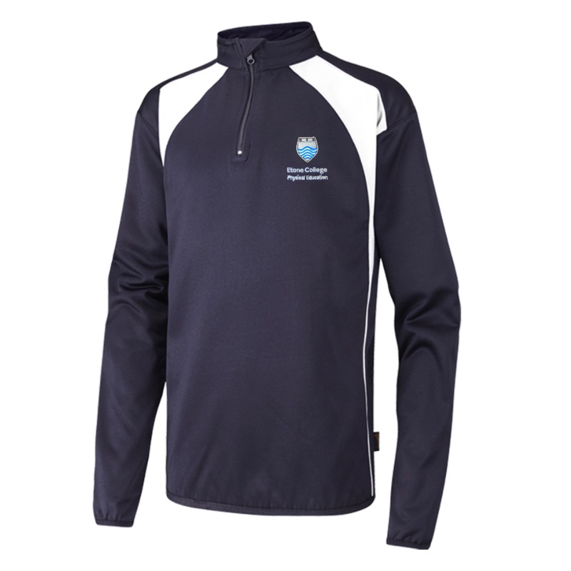 Etone Qtr Zip PE Top YR 7 - Match Fit Kit